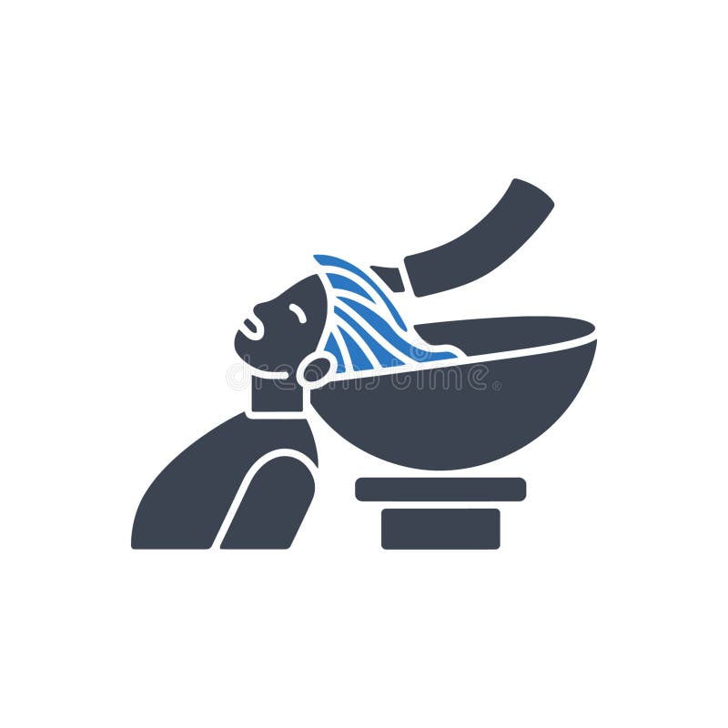 Hair Salon Service Icon stock vector. Illustration of beauty - 384695921