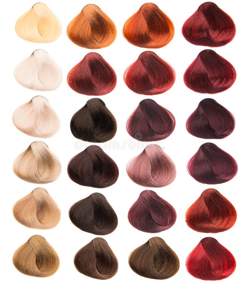 Hair samples stock image. Image of care, medium, black - 32230345