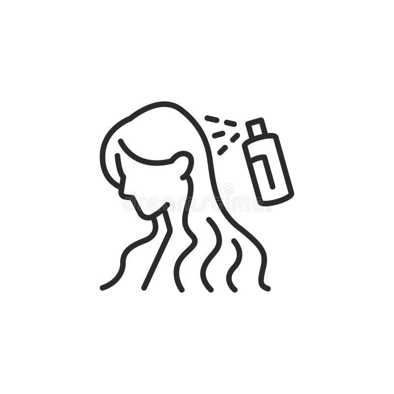 Hair Spray Icon Isometric Vector. Can Bottle Stock Vector ...