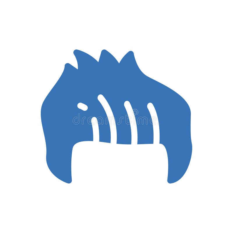 Hair stock vector. Illustration of hipster, style, hairstyle - 217757636