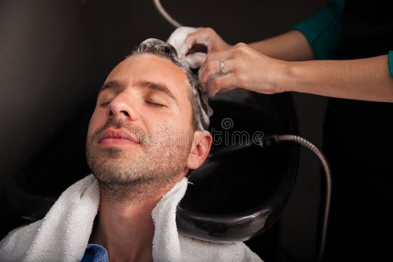 Handsome barber at work stock photo. Image of client - 39930210 Handsome barber at work stock photo. Image of client - 39930210