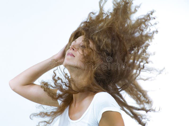 Flying hair stock photo. Image of moving, hairdresser - 6579214
