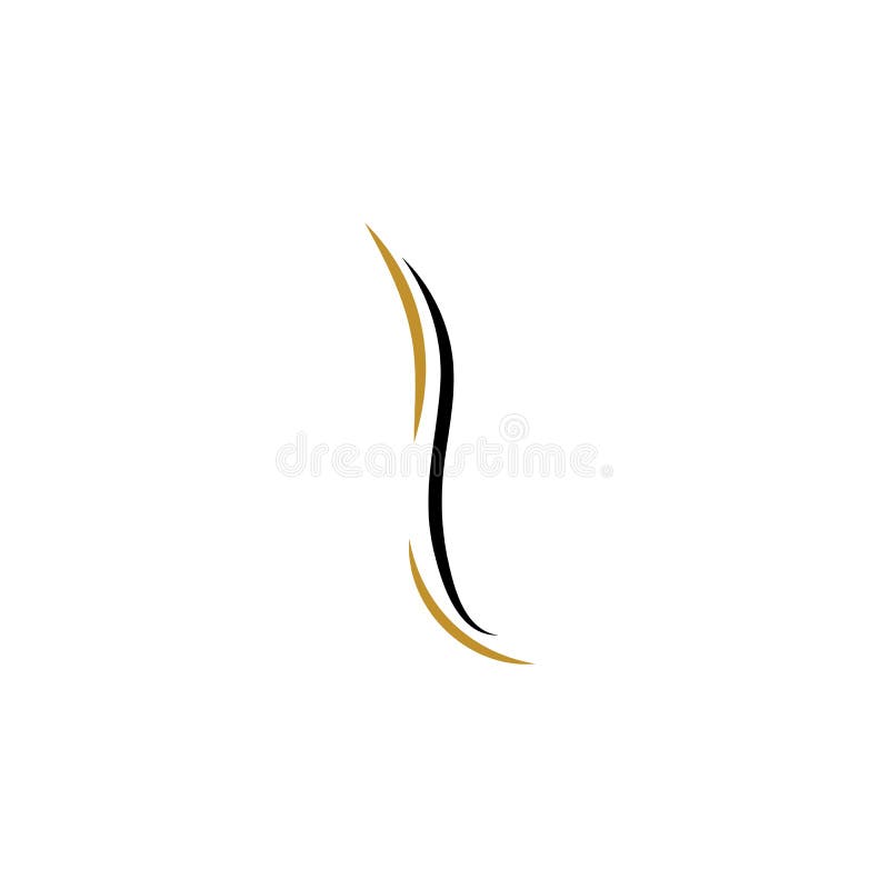 Hair Wave Logo Vector Icon Template - Vector Stock Illustration ...