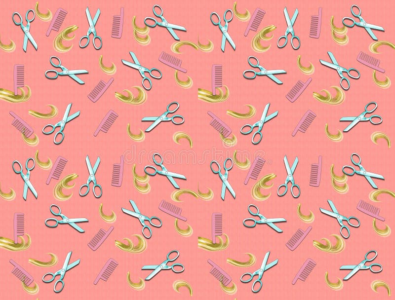 Haircut stock illustration. Illustration of cutting, haircut - 86256625