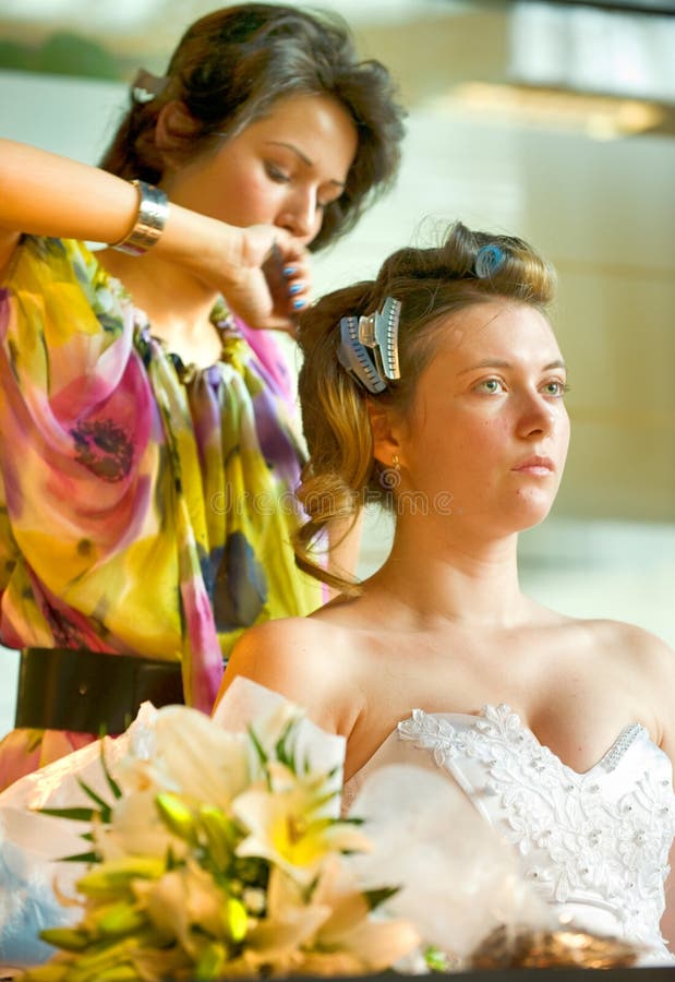 Haircut Session on Hair & Make Up Fest Editorial Photo - Image of ...