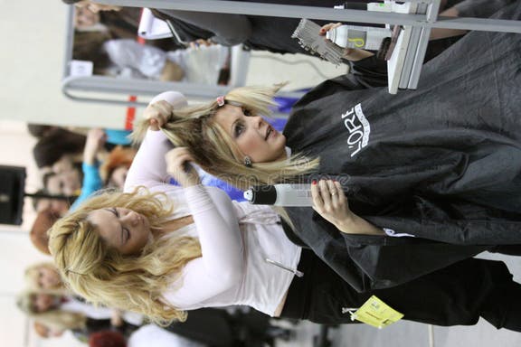 Hairdressing contest editorial photo. Image of head, hairdresser - 12047931