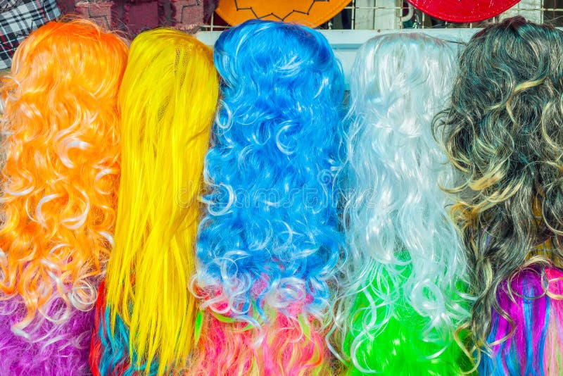 Hairpiece colorful stock photo. Image of hairdressing - 47839028