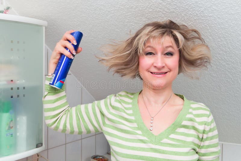 Hairstyle disaster stock photo. Image of person, expression - 21961104