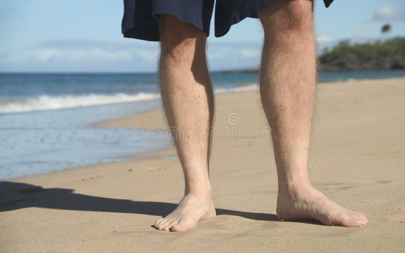 Hairy legs stock image. Image of travel, beach, surf, tropical - 423603