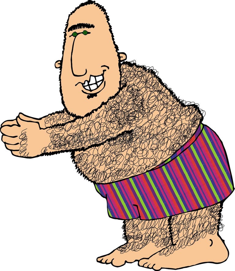 Cartoon Hairy Man Stock Illustrations – 2,231 Cartoon Hairy Man Stock ...