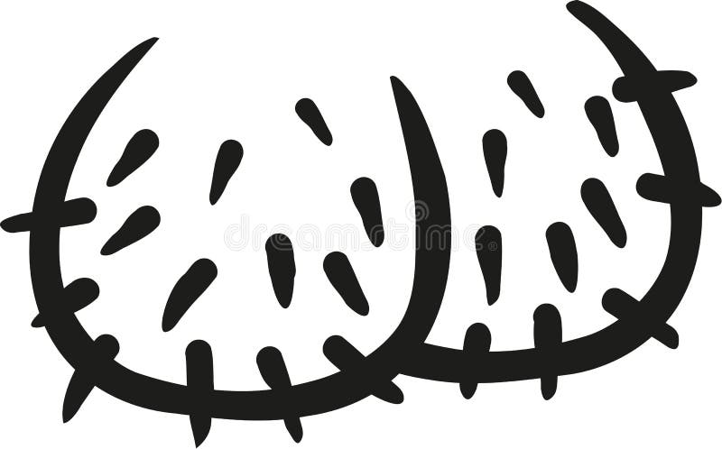 Hairy testis balls stock vector. Illustration of sexual - 107146925