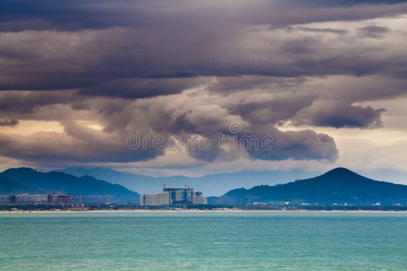 Haitang bay hainan china stock image. Image of majestic - 27710425