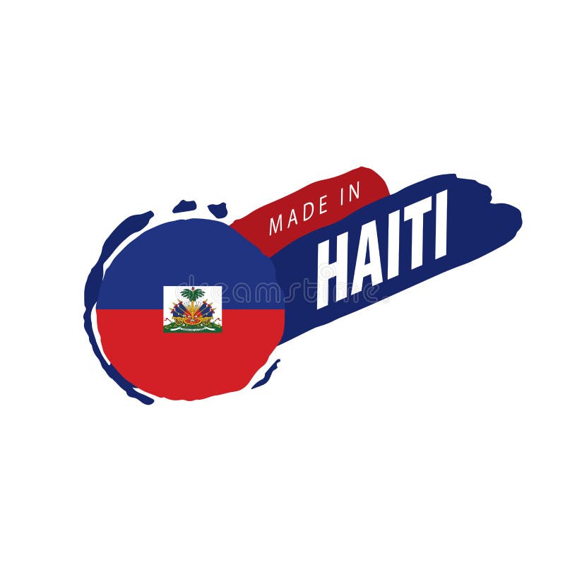 Haiti Sticker. Haiti Square Peeler Sign Stock Vector - Illustration of ...
