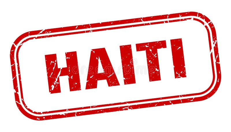 Haiti Stamp. Haiti Grunge Isolated Sign Stock Vector - Illustration of ...