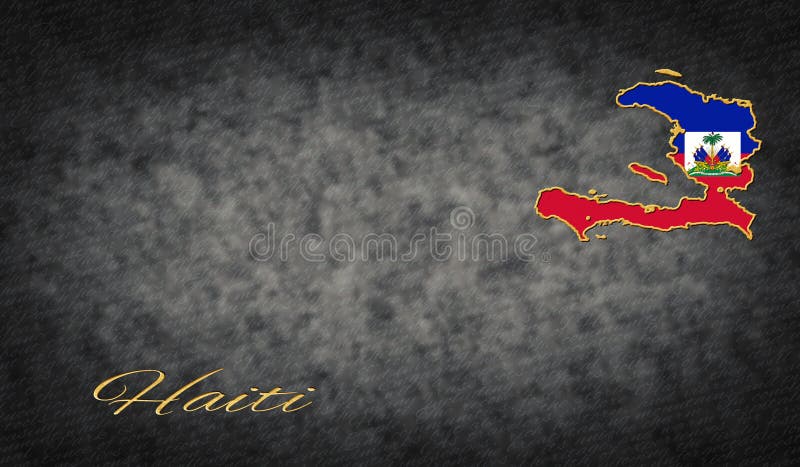 Haiti Symbols, Map of Haiti Stock Image - Image of flora, reefs: 338530189