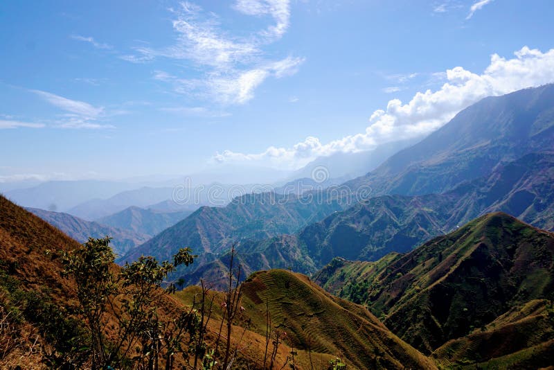 Haitian mountain range stock photo. Image of range, haiti - 155735790