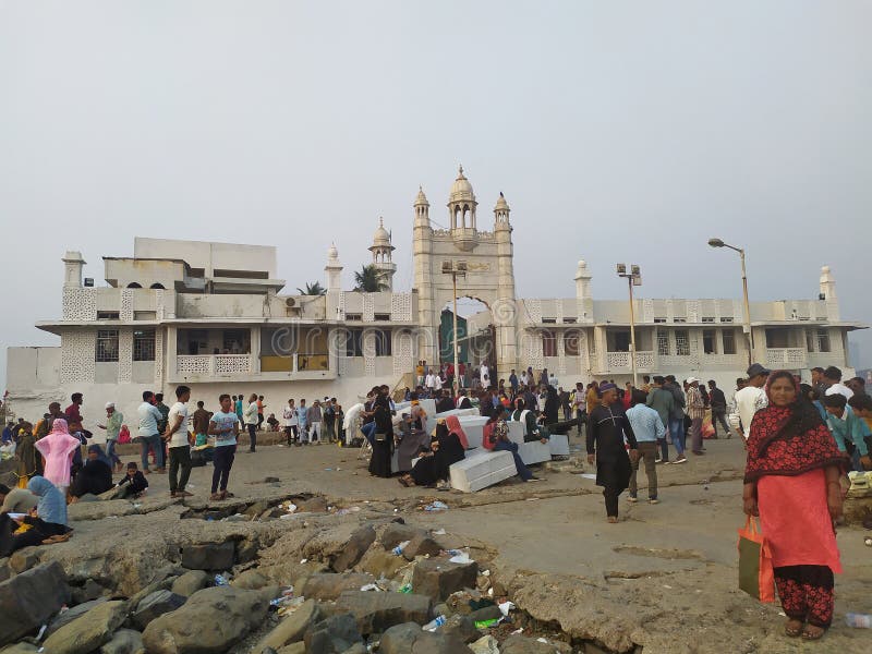 Haji Ali Dargah Mosque Mumbai India Editorial Stock Image - Image of ...
