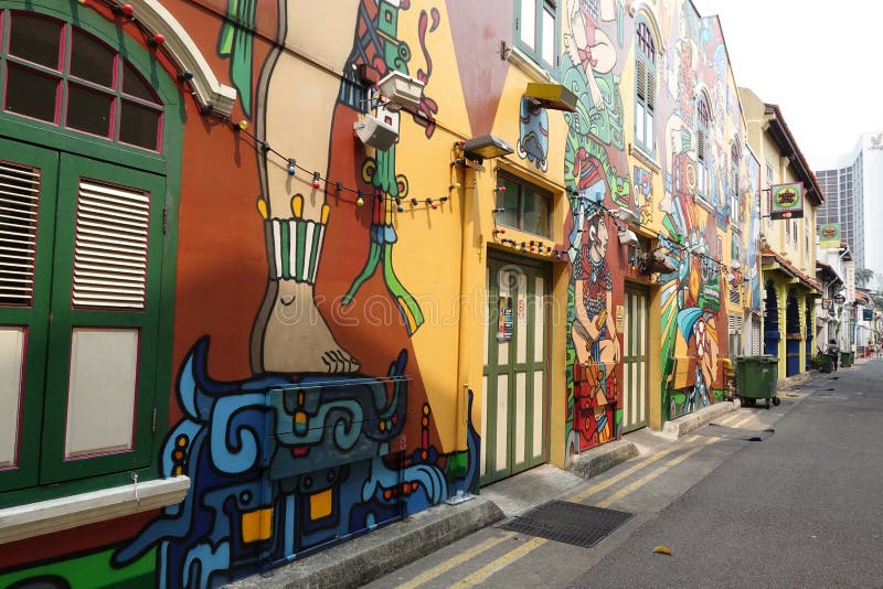 Haji lane editorial stock photo. Image of metropolis - 76612783