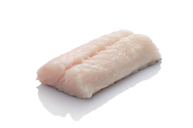 Raw Hake Fish Fillet Pieces. Stock Photo - Image of close, eating: 66260284