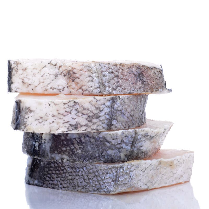 Hake fillet stock image. Image of pepper, green, meal - 20133059