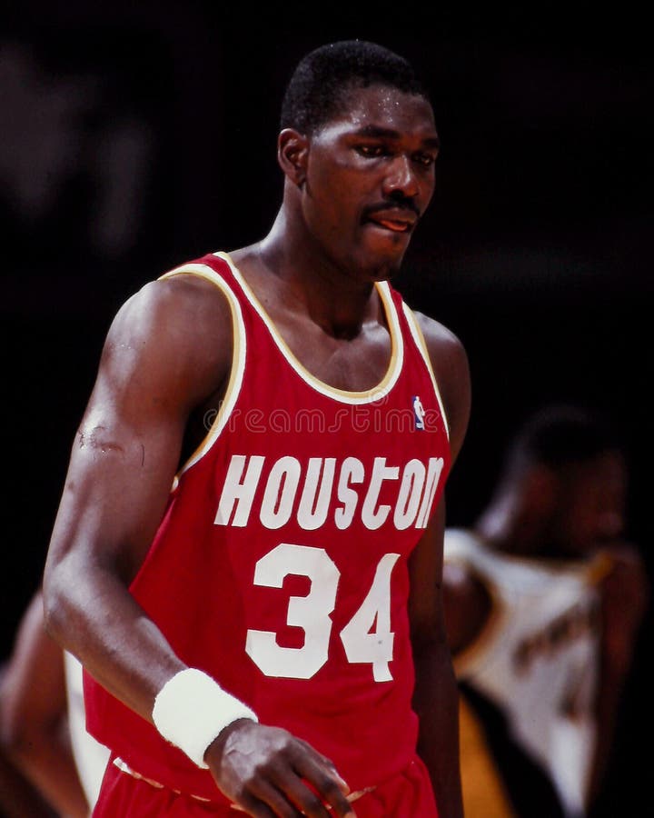 Hakeem Olajuwon, Houston Rockets Photo éditorial - Image du ...