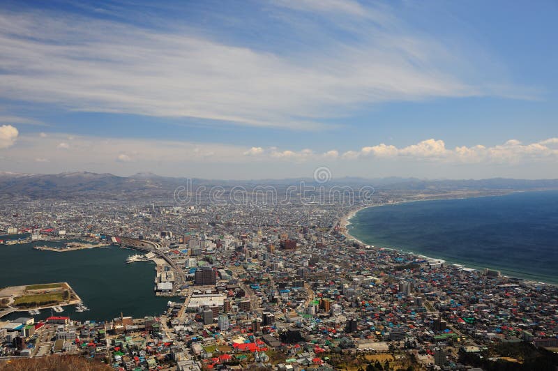 Hakodate, Japan stock photo. Image of view, japan, mountain - 31340694