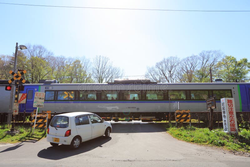 Hakodate Main Line in Hakodate, Hokkaido, Japan Editorial Stock Image ...