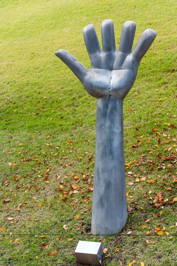 HAKONE, JAPAN - NOVEMBER 5, 2017: View of a Sculpture in the Shape of a ...