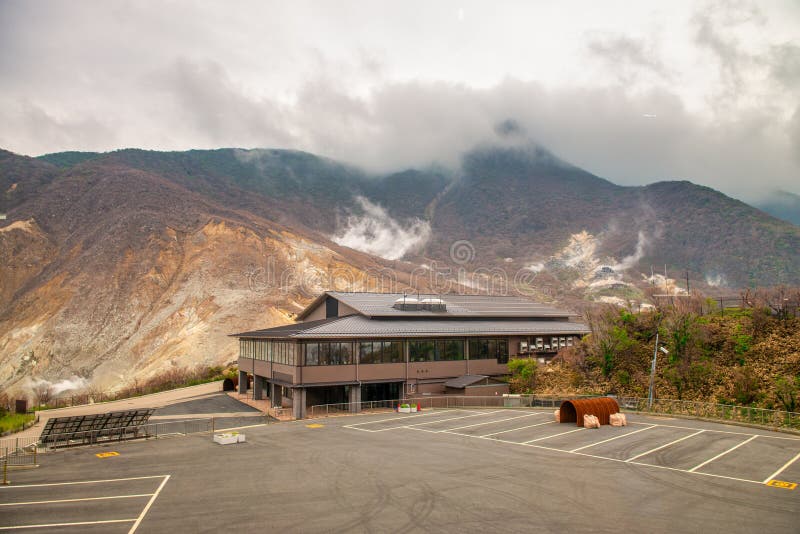 Hakone Ropeway Owakudani Station, Japan Stock Image - Image of nature ...
