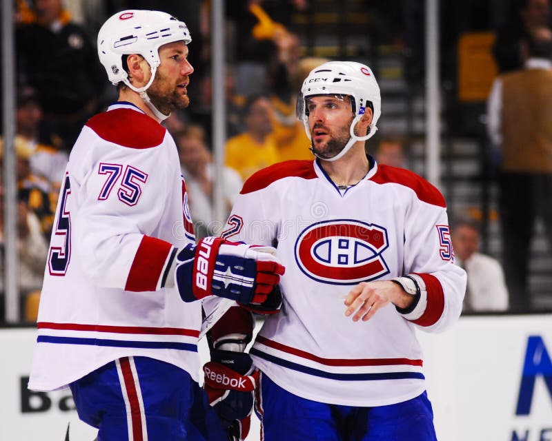 Mathieu Darche, Montreal Canadiens Editorial Image - Image of skate ...