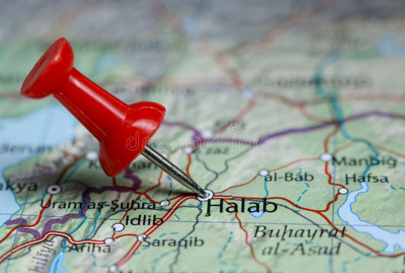 Halab Syria Pin Map Stock Photos - Free & Royalty-Free Stock Photos ...