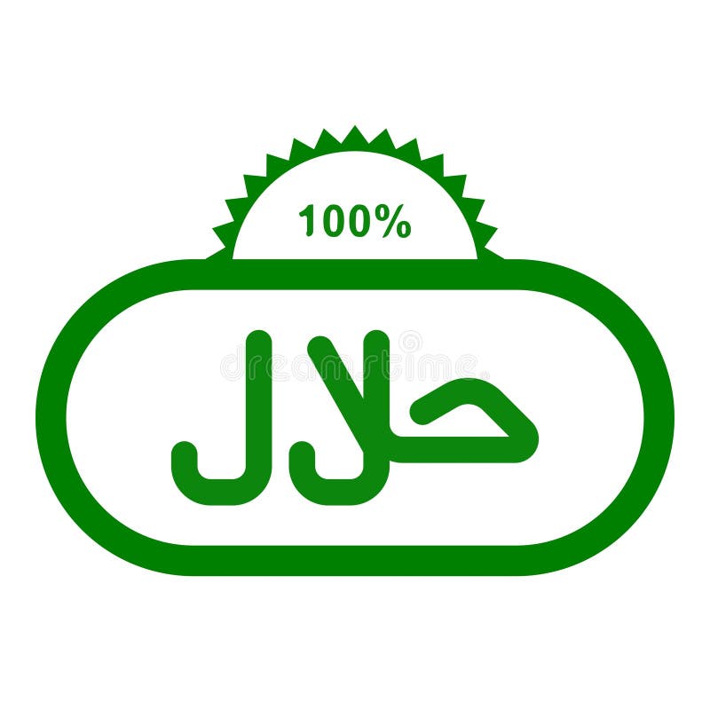 Halal Food Certification Logo Stock Illustrations – 162 Halal Food ...