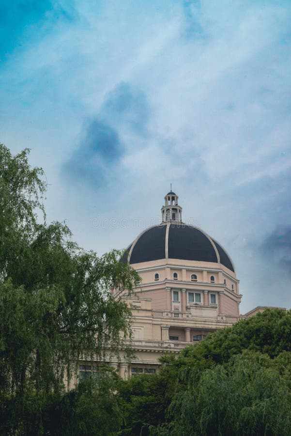 Halal Style Architecture and Blue Sky Stock Photo - Image of building ...