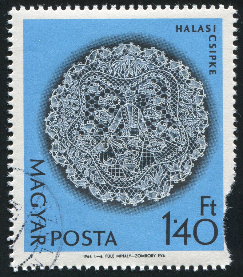 Halas lace patterns editorial stock photo. Image of philately - 232325698