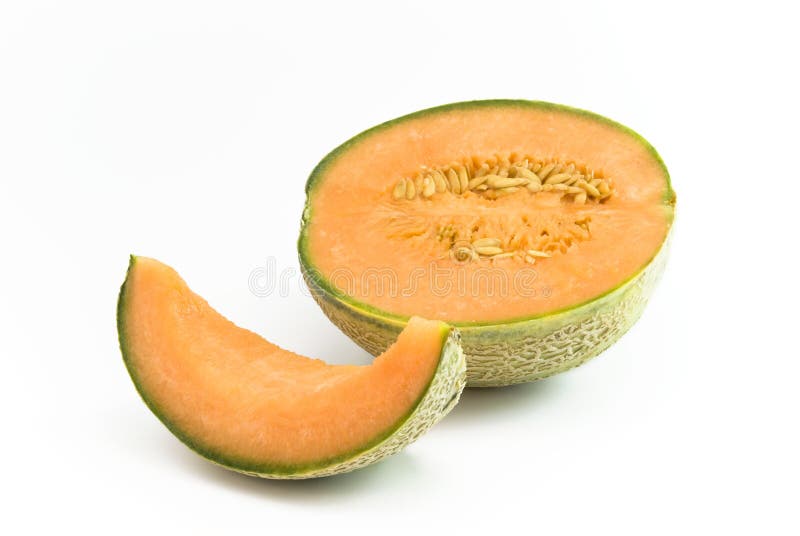 Melone aufrecht stockbild. Bild von netz, sommer, frucht - 10617503