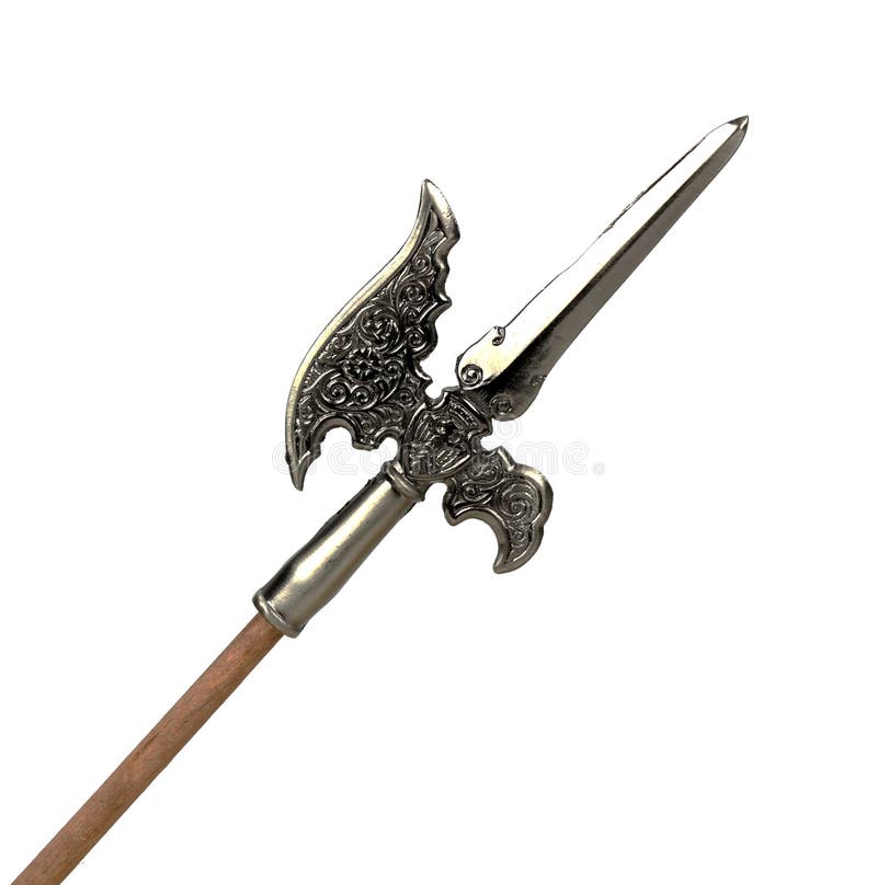 Tip of halberd closeup stock photo. Image of halberds - 76441814