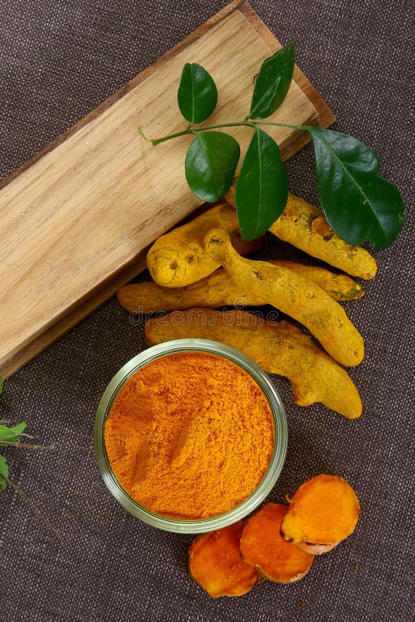 Haldi, Haldi Powder, Raw Turmeric or Kacchi Haldi, Indian Spice Stock ...