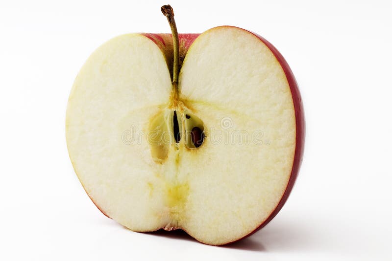Half apple stock photo. Image of freshness, ripe, vitality - 14368878