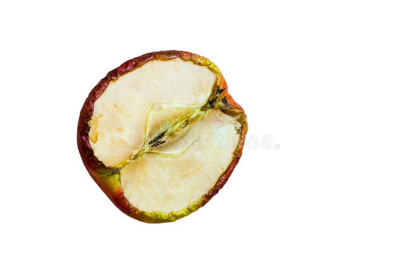 Half an apple on the table stock photo. Image of organic - 300897800