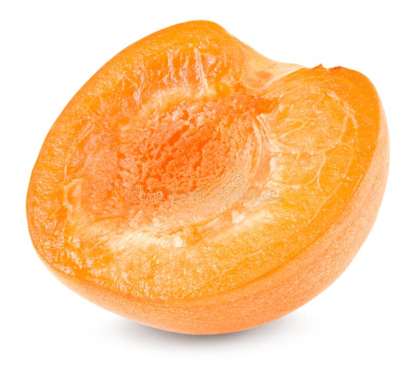 Half apricot on old wood stock photo. Image of food, harvest - 32296394