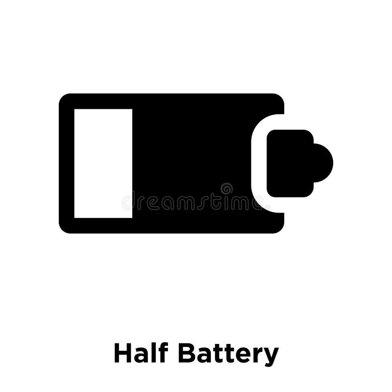 Battery Icon Vector Sign And Symbol Isolated On White Background ...