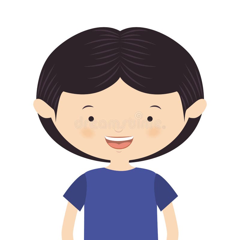 Body Of A Boy Clipart Series