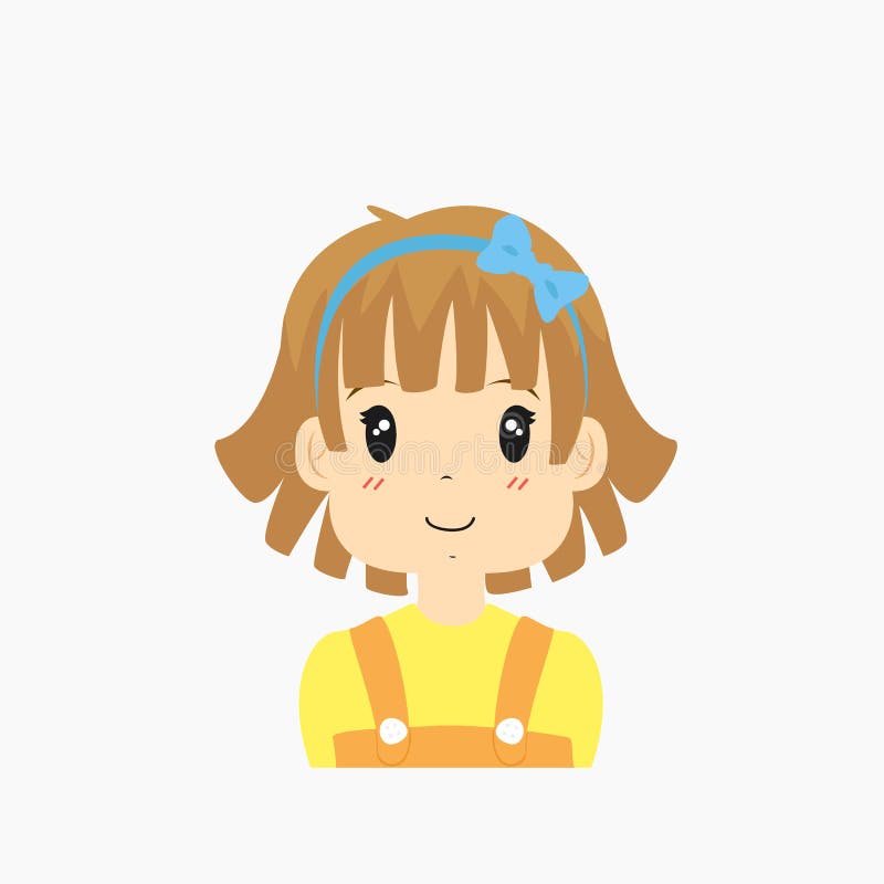 Half Body Little Boy Avatar Vector Stock Vector - Illustration of ...