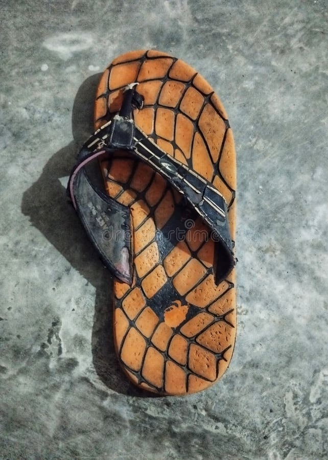 Half of broken slippers stock photo. Image of footwear - 327359704