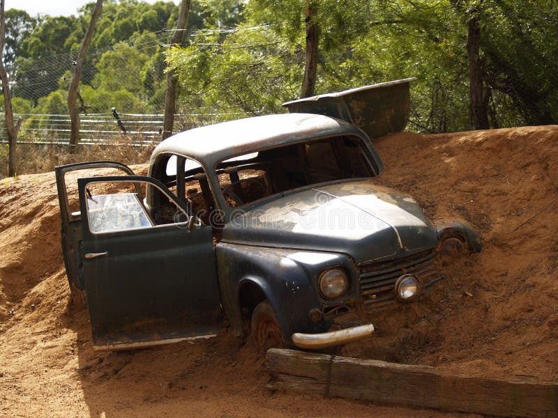 Half-Buried Car Picture. Image: 766594