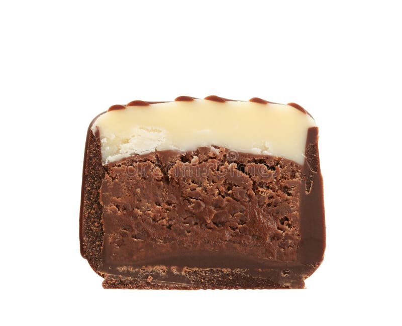 Half of chocolate sweet stock image. Image of delicious - 29882003