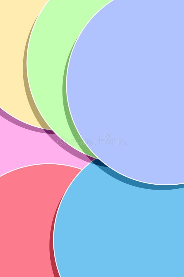 Half Circle Colour for Your Background Stock Illustration ...
