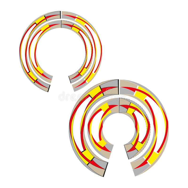 Rotation Graphic Half Circle Stock Illustrations – 667 Rotation Graphic ...