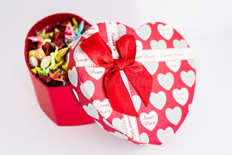 Half-closed heart box stock image. Image of holiday, heap - 46823871