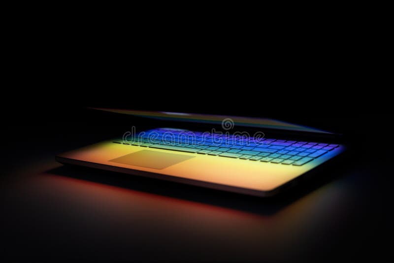 138 Half Closed Laptop Stock Photos - Free & Royalty-Free Stock Photos ...